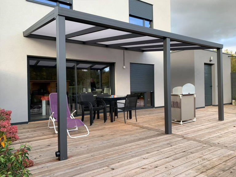 Auvent alu design - Auvent sur mesure | Exteralu